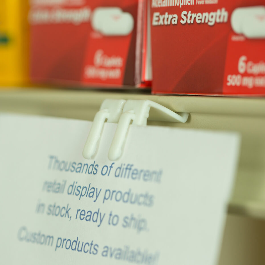 Econo Shelf Channel Sign Holder – AGT Products